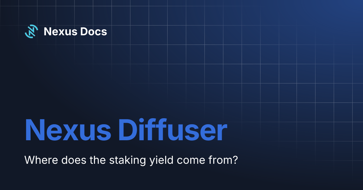 Nexus Diffuser | Nexus Docs